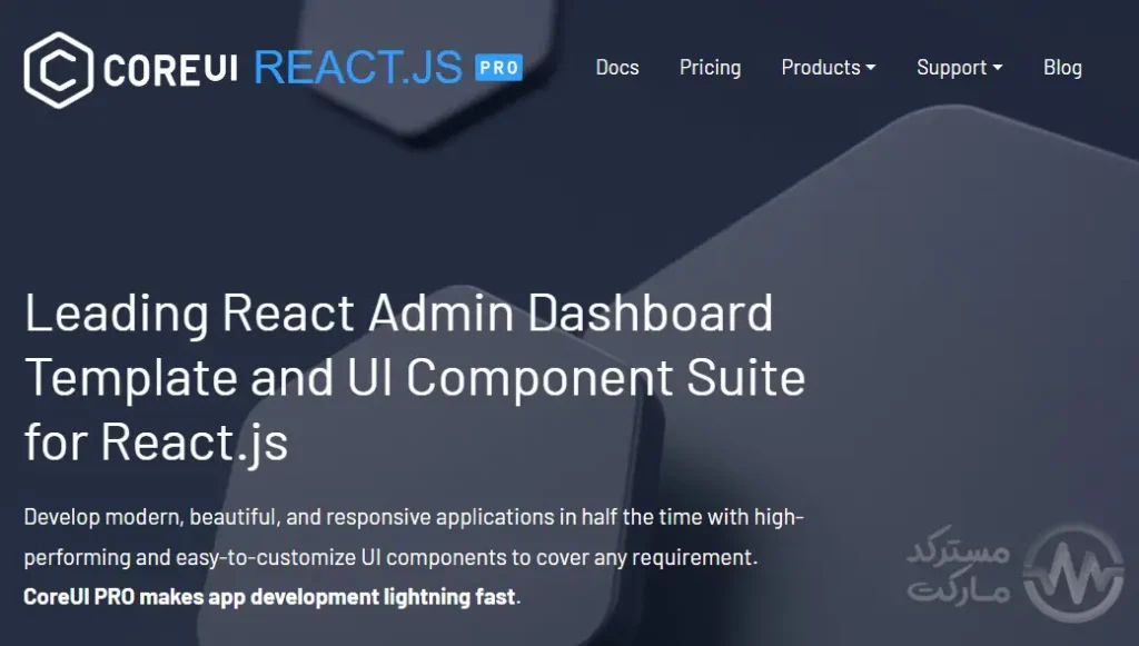 دانلود قالب مدیریتی CoreUI PRO - مسترکد